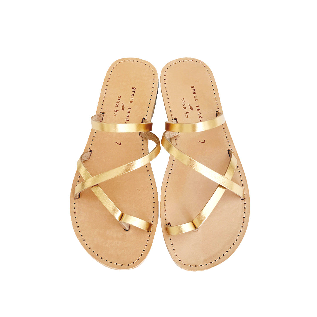 ARIELA SANDALS ALL BLACK – Greek Sandals Official